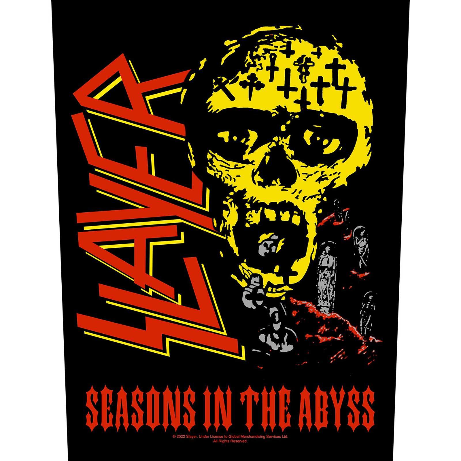 Slayer Back Patch: Seasons In The Abyss | Red Rabbit | Red Rabbit ...