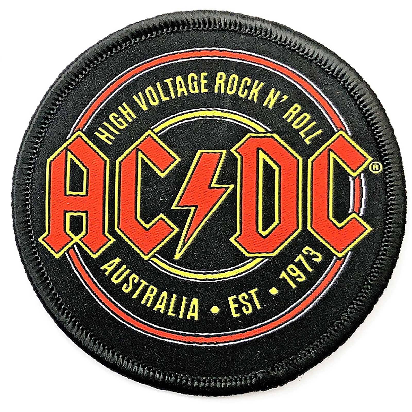 AC/DC Standard Patch: Ust. 1973 | Red Rabbit | Red Rabbit trendovska ...