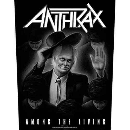 Anthrax Back Patch: Among the Living | Red Rabbit trendovska trgovina